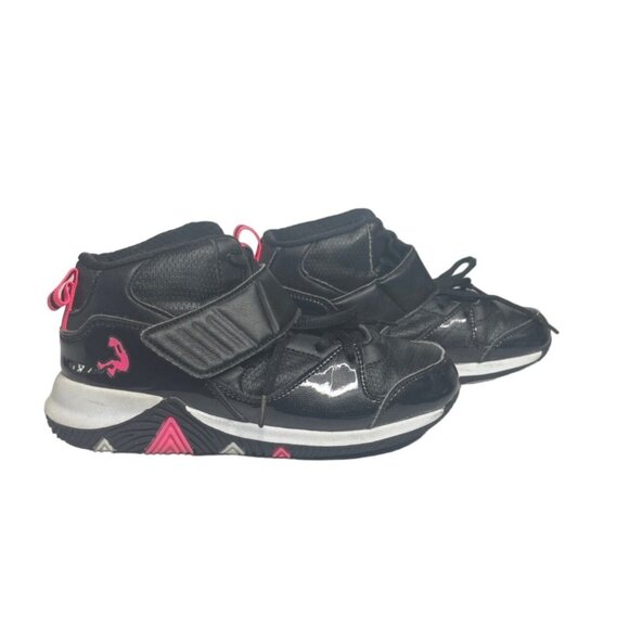 Shak | Shoes | Shaq Kids High Top Basketball Palace Shoes Black Pink ...